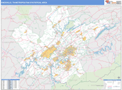 Knoxville Metro Area, TN Zip Code Maps - ZIPCodeMaps.com
