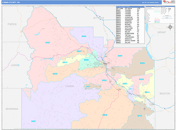Yakima Wa Zip Code Map - Map