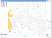 Lehigh Acres Wall Map - Premium - MarketMAPS