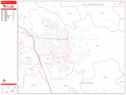 Moreno Valley, CA Zip Code Map - Premium - MarketMAPS