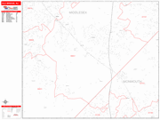 Old Bridge Wall Map - Premium - MarketMAPS