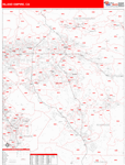 Inland Empire Metro Area, CA Zip Code Map - Premium - MarketMAPS