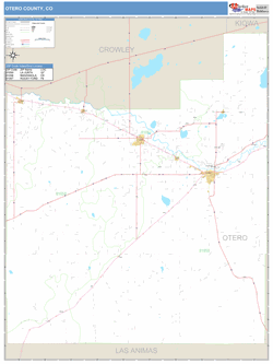 Otero County, CO Map Book (Basic Style)
