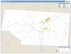 Pike County, OH Map Book (Basic Style)