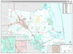 Cameron County, TX Map Book (Premium Style)
