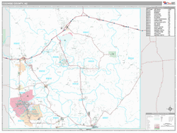 Cochise County, AZ Map (Premium Style)