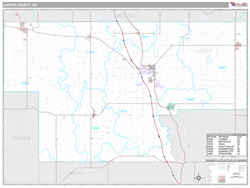 Garvin County, OK Map (Premium Style)