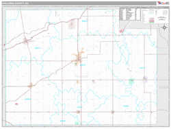 Paulding County, OH Map (Premium Style)