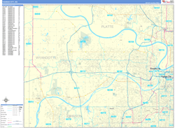 Zip Code Map Of Kansas City - Map