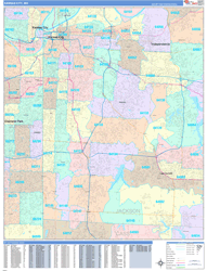 Kansas City Missouri Zip Code Map - Map