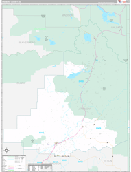 Fremont County, ID Wall Maps - MapSales