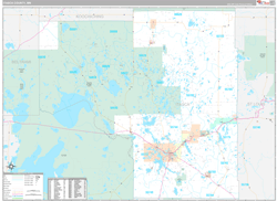 Itasca County, MN Wall Maps - MapSales
