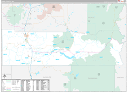 Lewis County, WA Wall Maps - MapSales