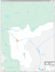 Morgan County, UT Wall Maps - MapSales