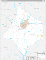 Newton County, GA Wall Maps - MapSales