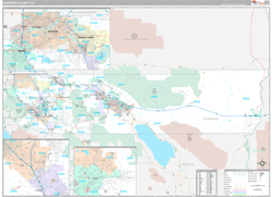 Riverside County, CA Wall Maps - MapSales