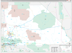 San Bernardino County, CA Wall Maps - MapSales