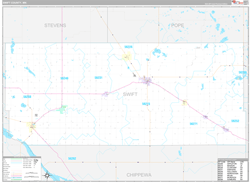 Swift County, MN Wall Maps - MapSales