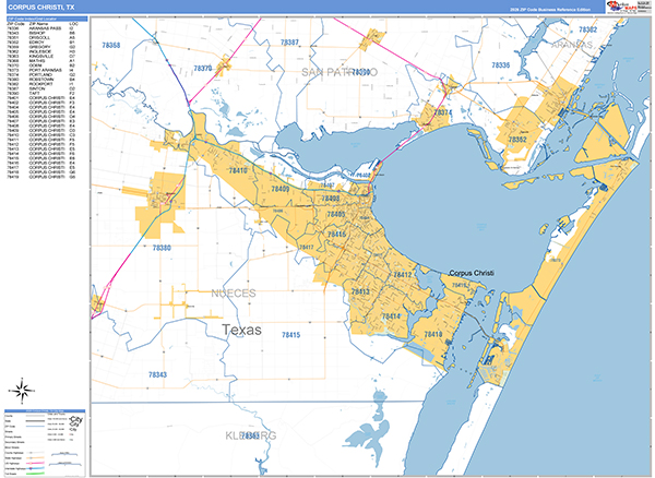 Zip Code For Corpus Christi Texas