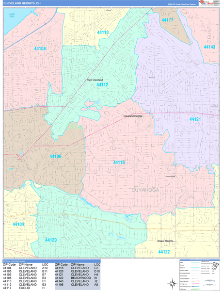 Maps of Cleveland Heights Ohio - marketmaps.com